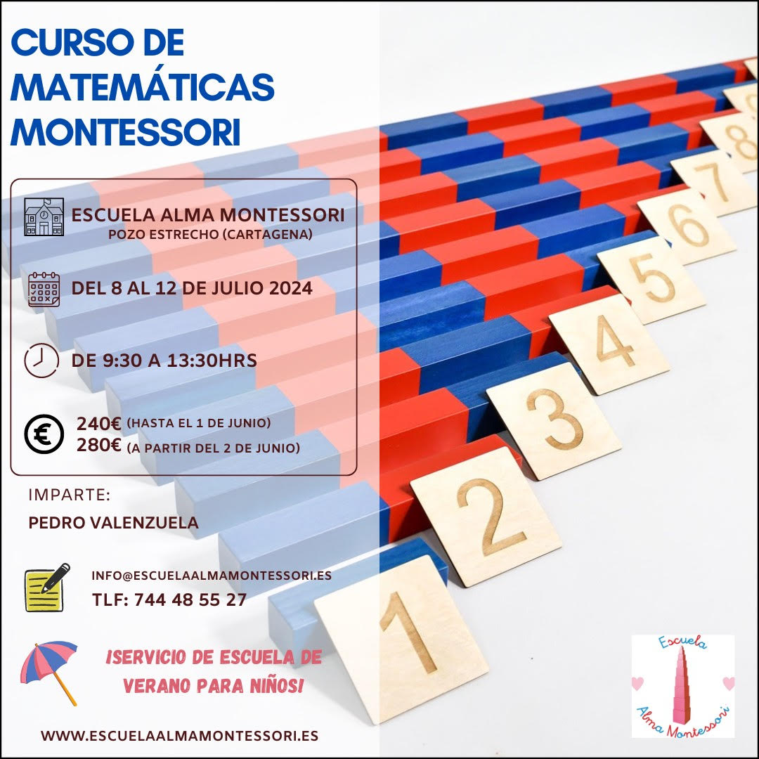 Curso Matemáticas Montessori - Pedro Valenzuela